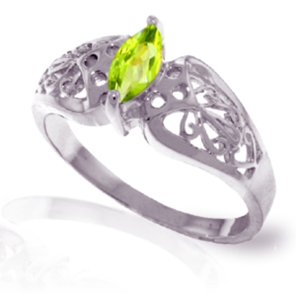 Galaxy Gold Products | Jewelry | Gold Filigree Ring With Natural ...